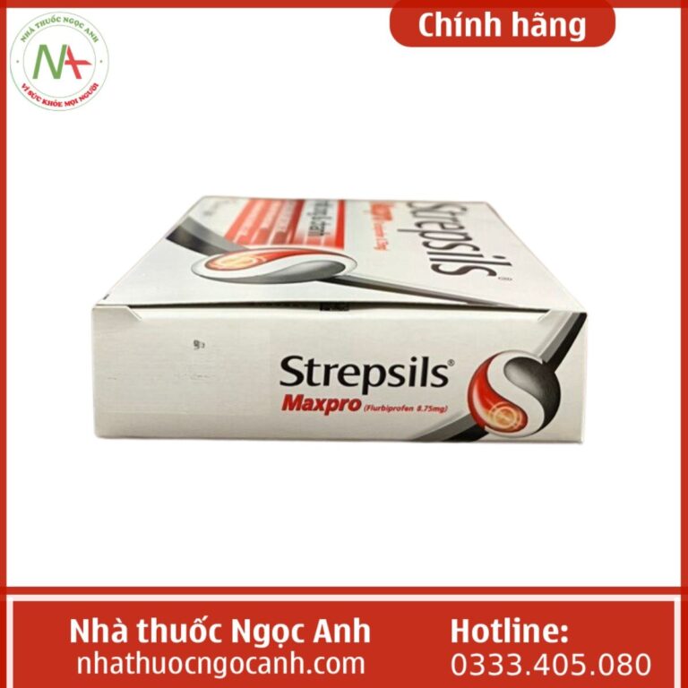 Viên ngậm Strepsils Maxpro chanh mật ong có tác dụng gì, giá bao nhiêu ...