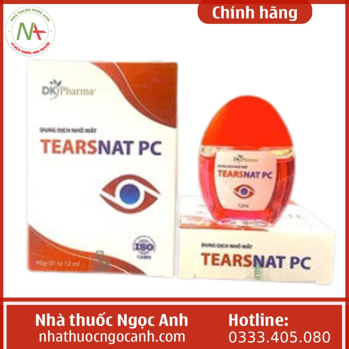 Dung dịch nhỏ mắt Tearsnat PC có tốt không, mua đâu chính hãng?