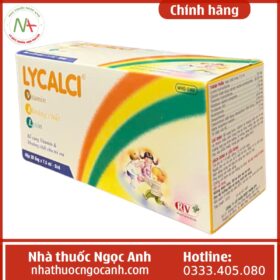 Thuốc Lycalci 7,5ml là thuốc gì, uống như thế nào, giá bao nhiêu, mua ở ...