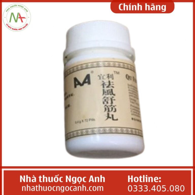 Thuốc Qu Feng Shu Jin Wan có tốt không, giá bao nhiêu, mua ở đâu