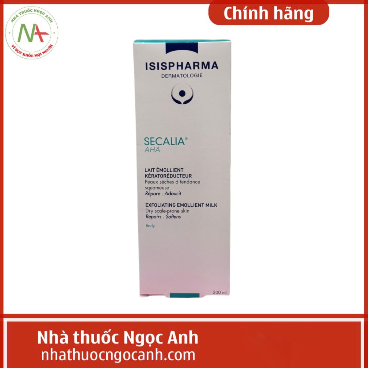 Kem ISISPharma Secalia AHA 200ml có tác dụng gì, cách sử dụng, có tốt ...