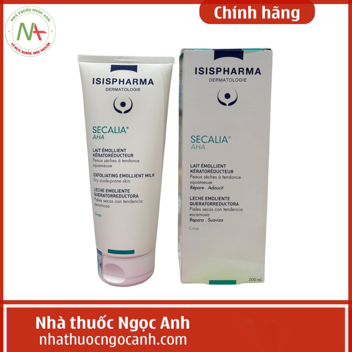 Kem ISISPharma Secalia AHA 200ml có tác dụng gì, cách sử dụng, có tốt ...