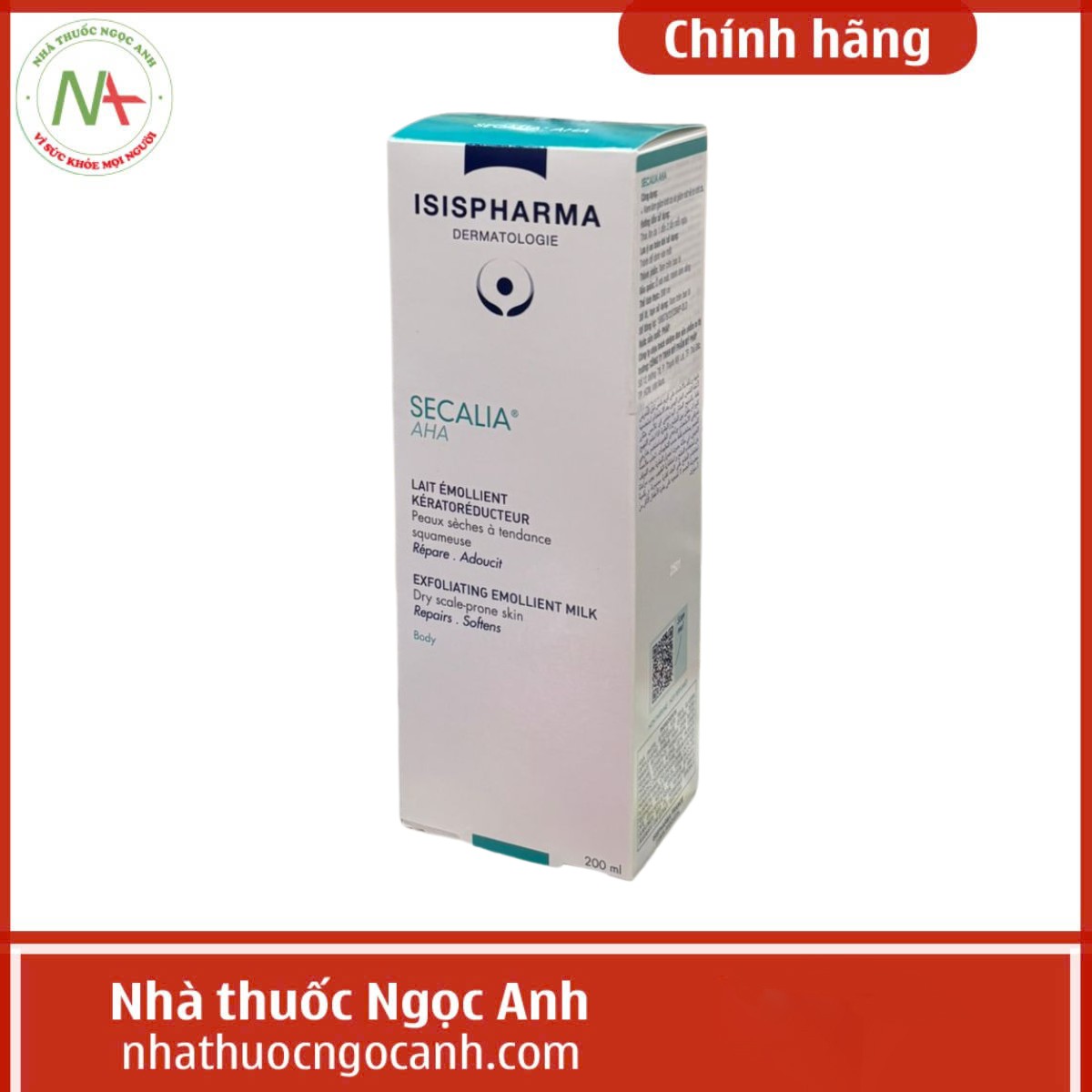 Kem ISISPharma Secalia AHA 200ml có tác dụng gì, cách sử dụng, có tốt ...