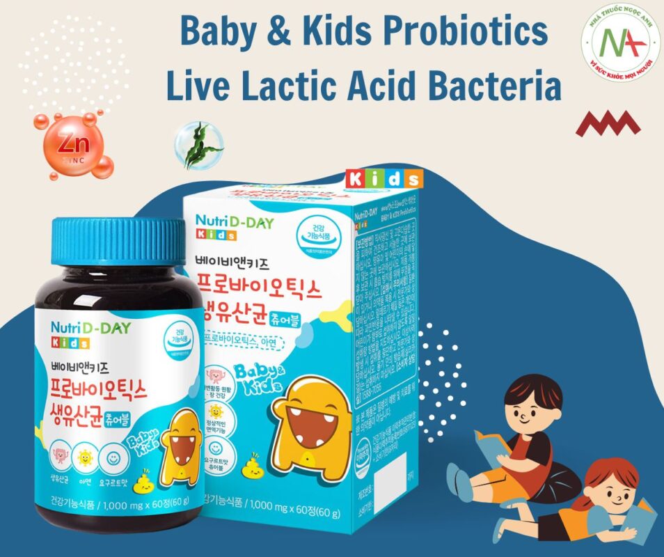 Baby & Kids Probiotics Live Lactic Acid Bacteria có tốt không?