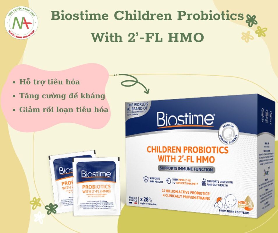 Biostime Children Probiotics With 2’-FL HMO có tốt không, giá bao nhiêu?