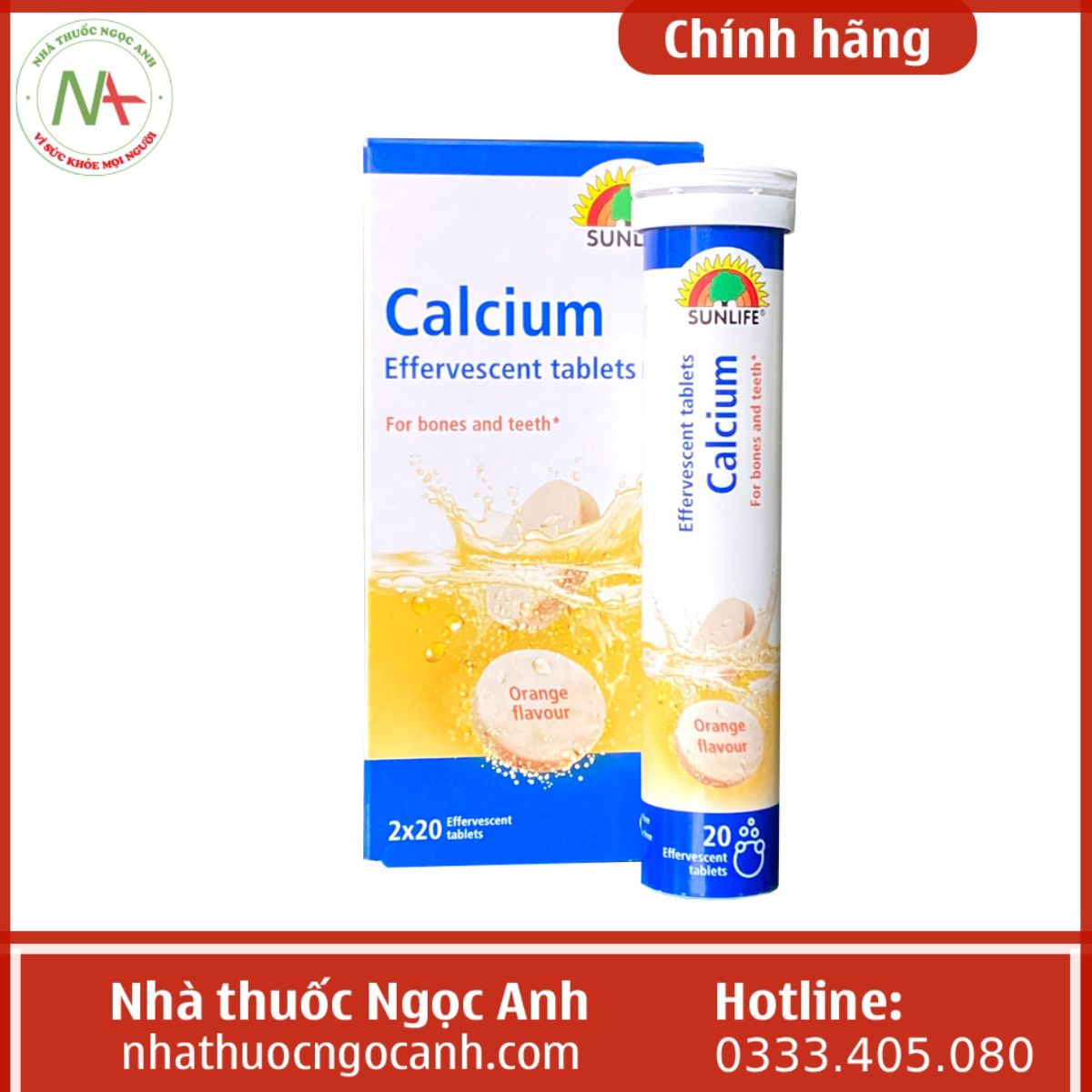 Calcium Effervescent Tablets có tốt không, giá bao nhiêu, mua ở đâu?