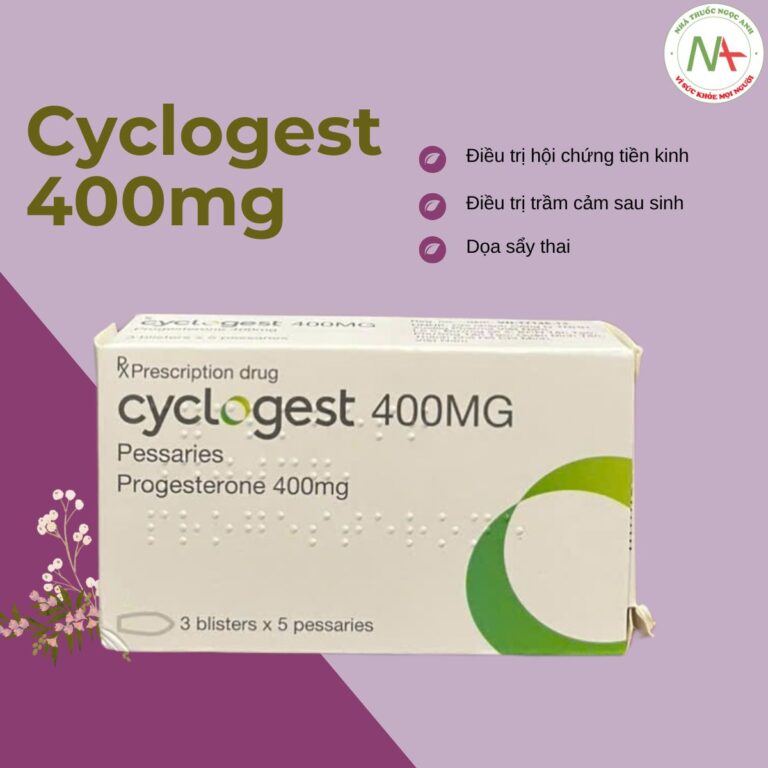 Thuốc Cyclogest 400mg (mẫu mới) giá bao nhiêu, mua ở đâu?