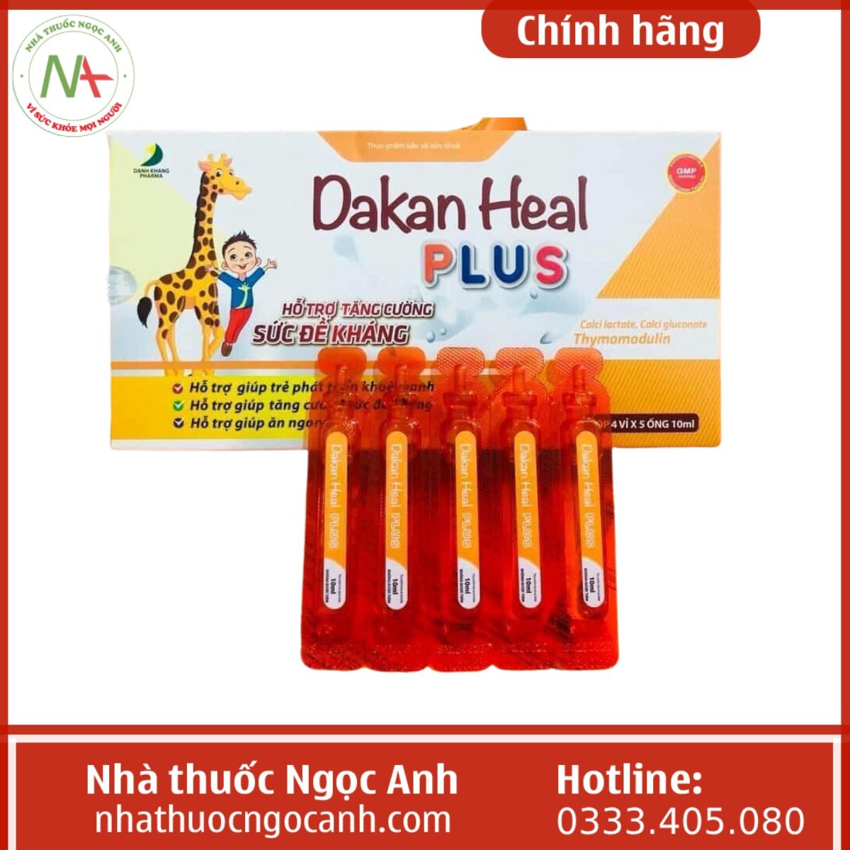 Dakan Heal Plus có tốt không, có tác dụng gì, cách sử dụng?