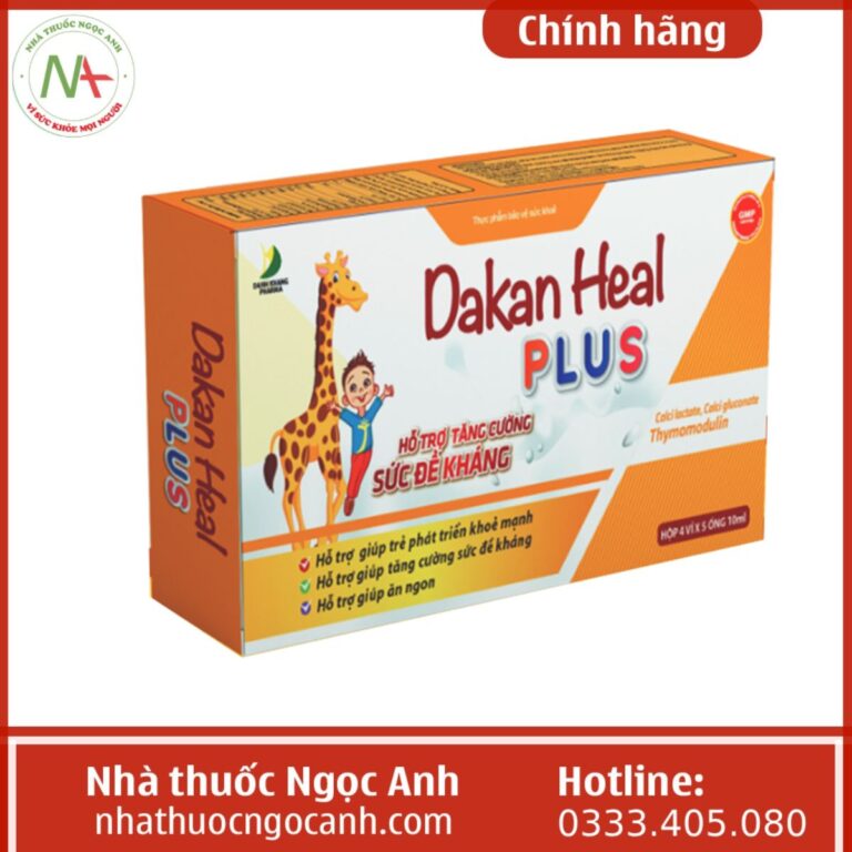 Dakan Heal Plus có tốt không, có tác dụng gì, cách sử dụng?
