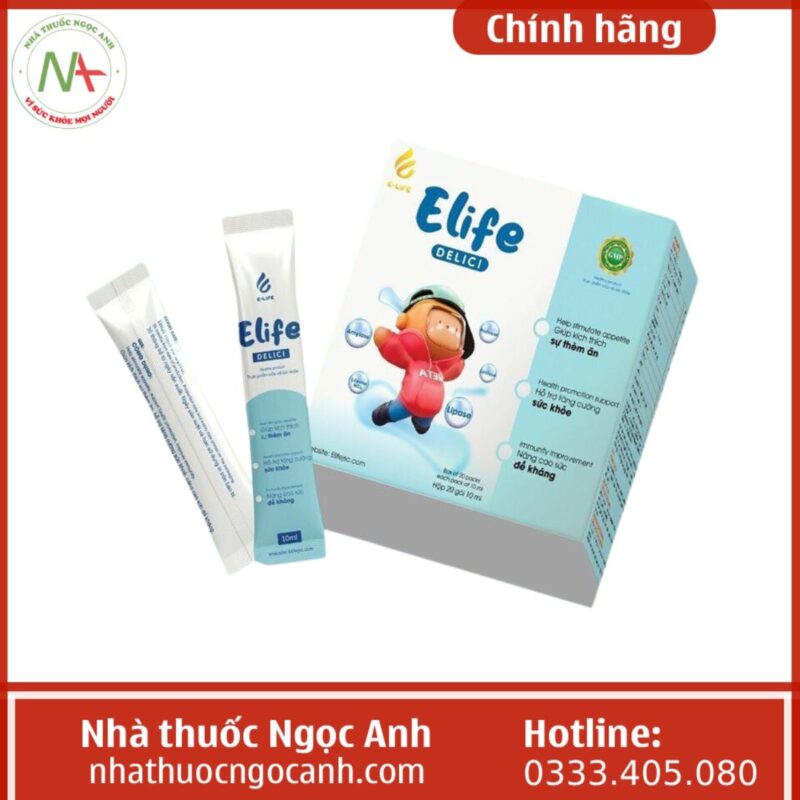 Elife Delici có tác dụng gì, có tốt không, giá bao nhiêu, mua ở đâu?