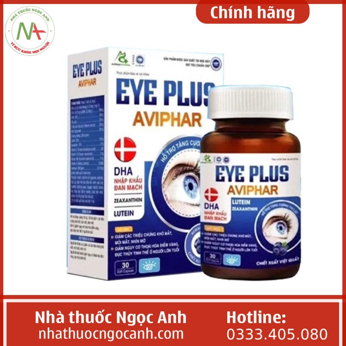 Eye Plus Aviphar có tốt không, có tác dụng gì, giá bao nhiêu, mua ở đâu?