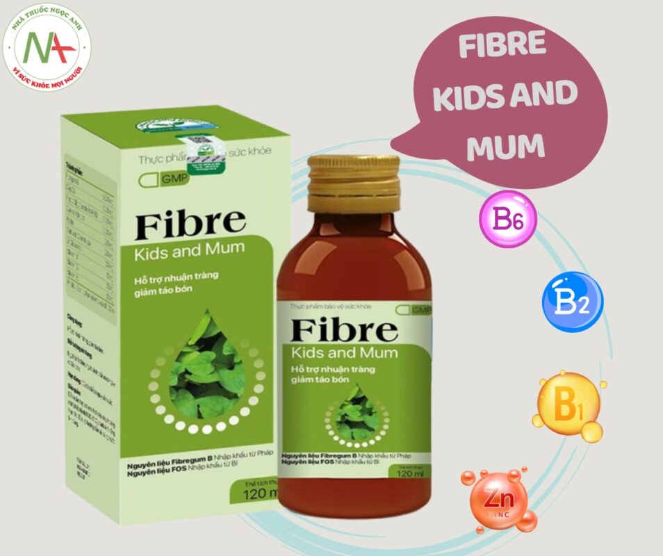 Fibre Kids and Mum có tốt không, có tác dụng gì, giá bao nhiêu?