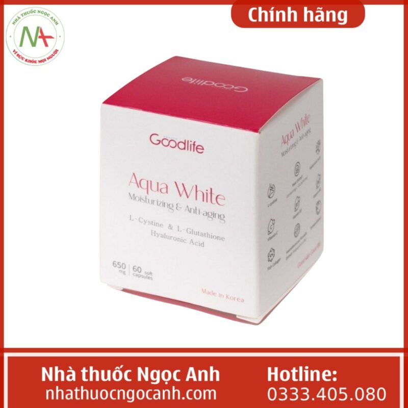GoodLife Aqua White có tác dụng gì, có tốt không, giá bao nhiêu, mua ở đâu?