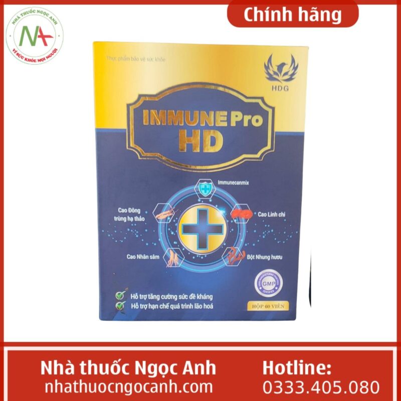 Immune Pro HD có tác dụng gì, thành phần, giá bao nhiêu?