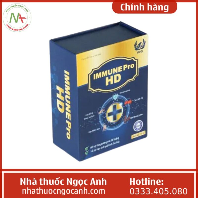 Immune Pro HD có tác dụng gì, thành phần, giá bao nhiêu?