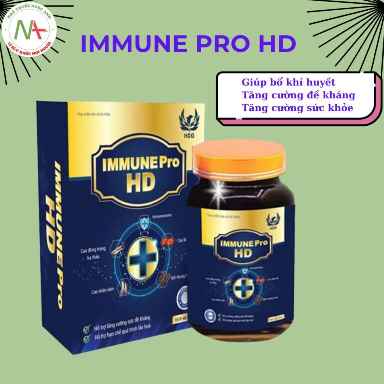Immune Pro HD có tác dụng gì, thành phần, giá bao nhiêu?