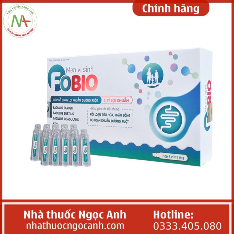 Men Vi Sinh Fobio có tốt không, giá bao nhiêu, mua ở đâu?