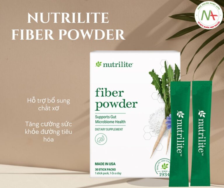 Nutrilite Fiber Powder có tác dụng gì, có tốt không, giá bao nhiêu, mua ...
