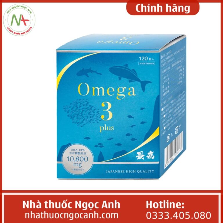 Omega 3 Plus Kenko có tác dụng gì, có tốt không, giá bao nhiêu?
