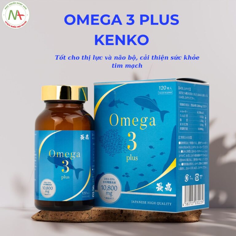 Omega 3 Plus Kenko có tác dụng gì, có tốt không, giá bao nhiêu?