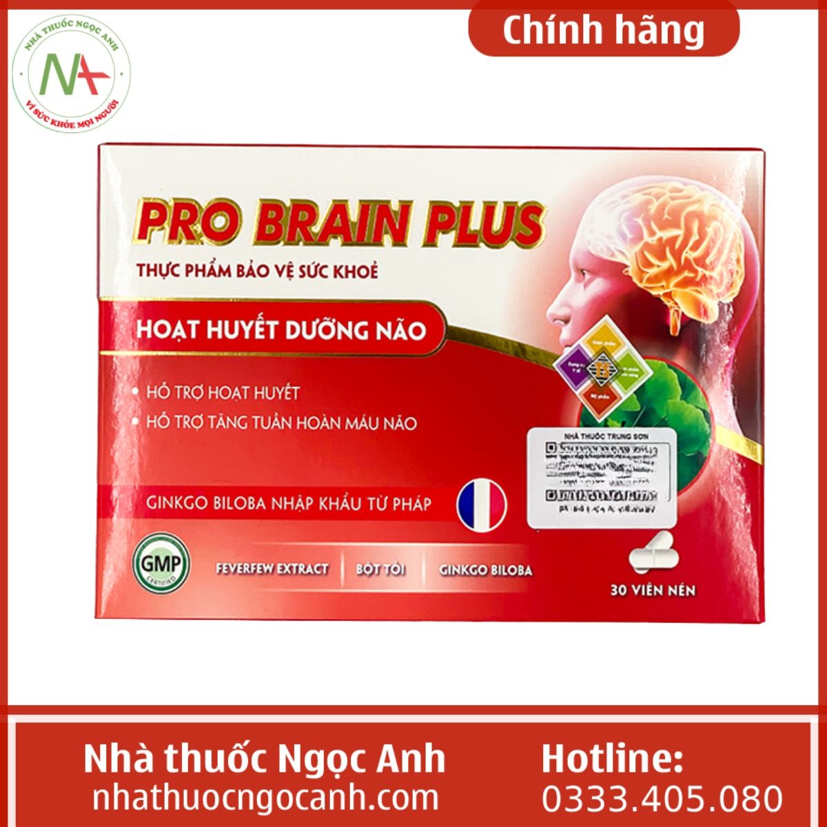 Pro Brain Plus có tác dụng gì, có tốt không, giá bao nhiêu, mua ở đâu?
