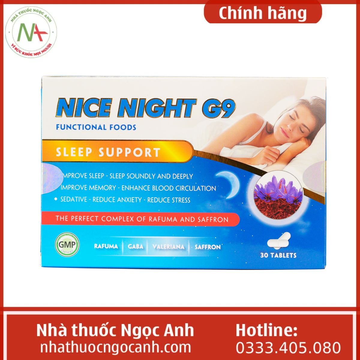 Thuốc Nice Night G9 có tốt không, giá bao nhiêu, mua ở đâu?
