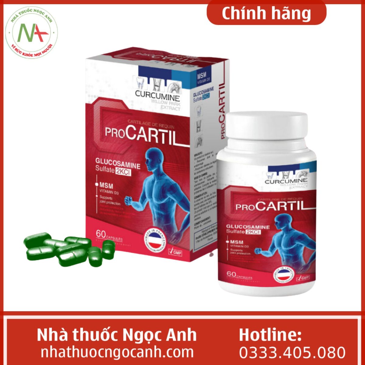 Cartilage De Requin Procartil có tốt không, giá bao nhiêu, mua ở đâu?