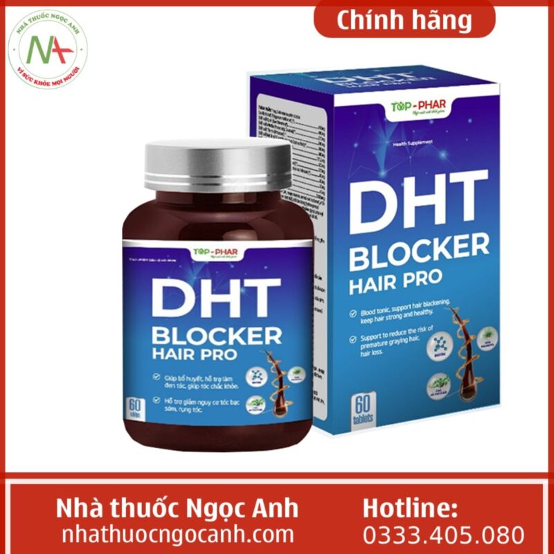 Viên uống dưỡng tóc DHT Blocker Hair Pro có tốt không, mua ở đâu?
