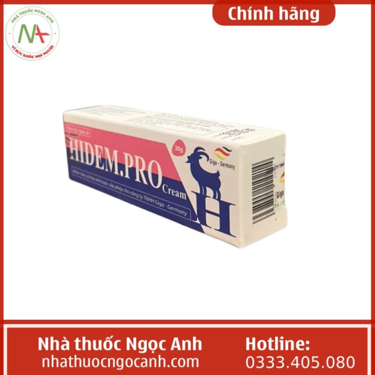 Hidem.Pro Cream có tác dụng gì, có tốt không, giá bao nhiêu, mua ở đâu?