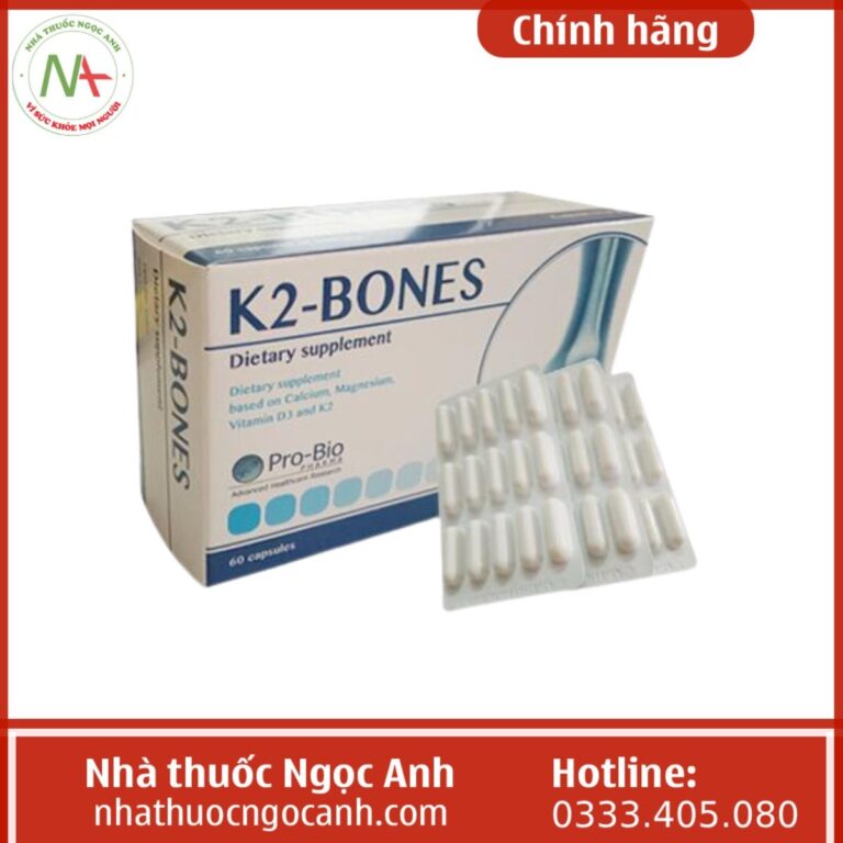 K2-Bones có thành phần gì, giá bao nhiêu, là canxi hữu cơ hay vô cơ?