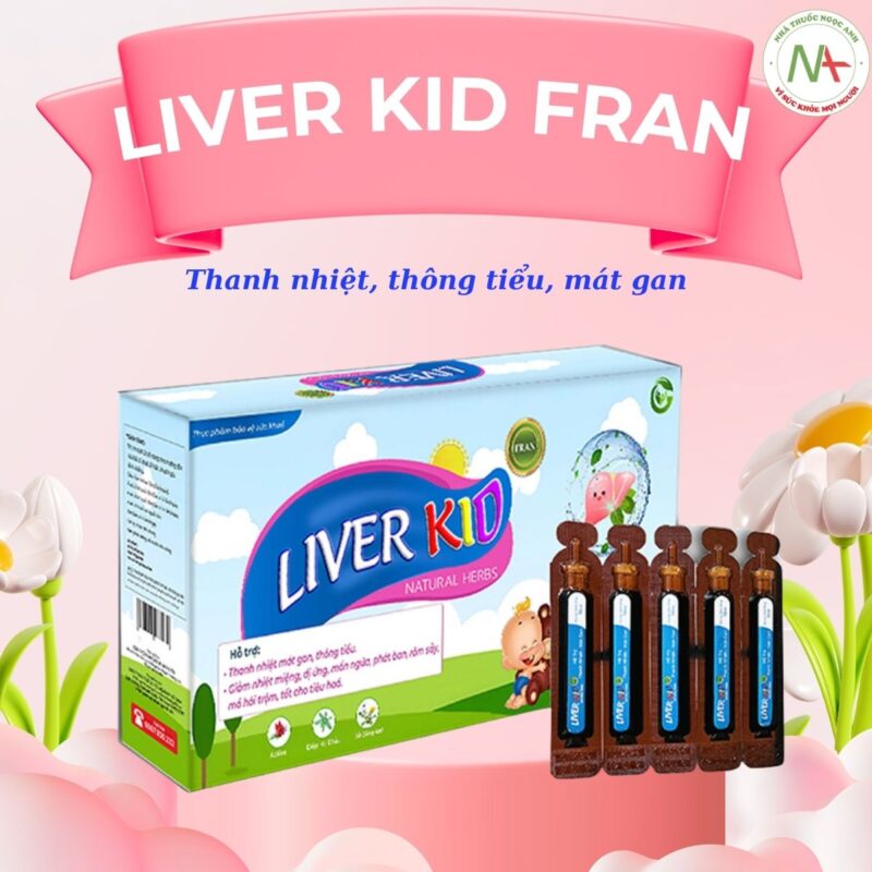 Liver Kid Fran có tác dụng gì, có tốt không, giá bao nhiêu, mua ở đâu?