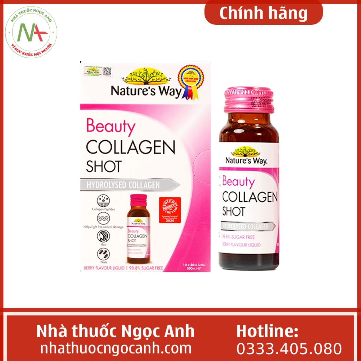 Nature's Way Beauty Collagen Shot dạng nước có tốt không, cách sử dụng?