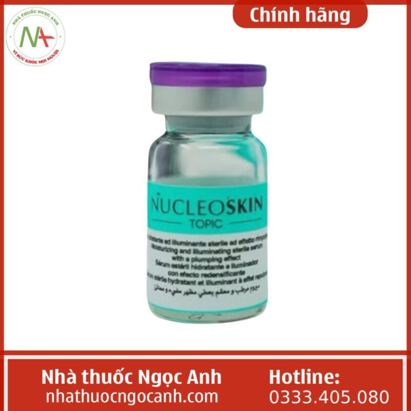 Nucleoskin Topic có tác dụng gì, có tốt không, giá bao nhiêu, mua ở đâu?