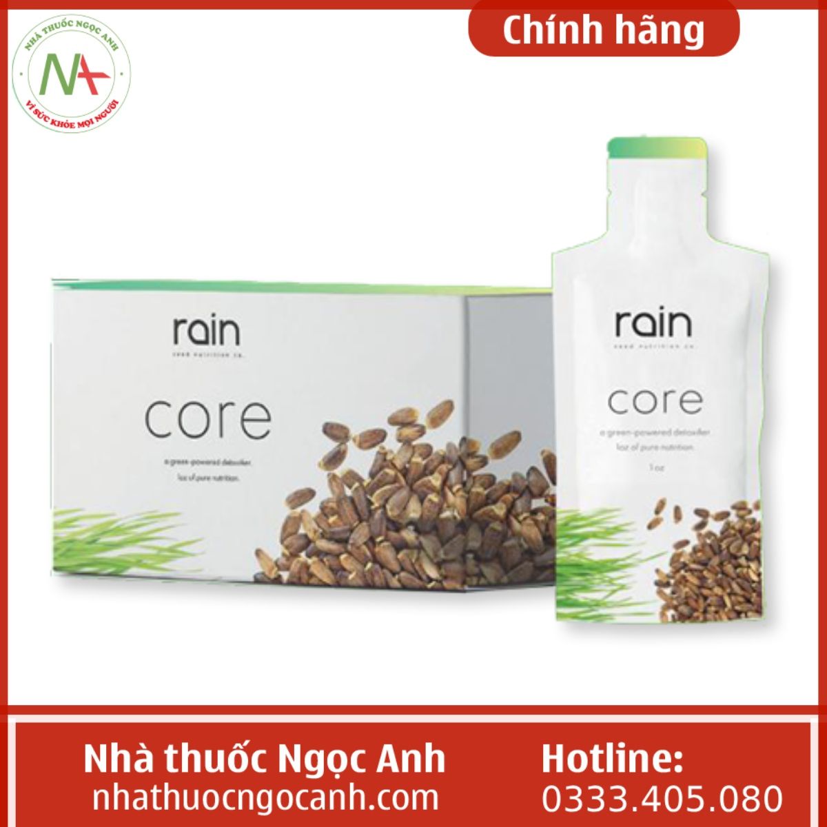 Rain Core có tác dụng gì, có tốt không, giá bao nhiêu, mua ở đâu?