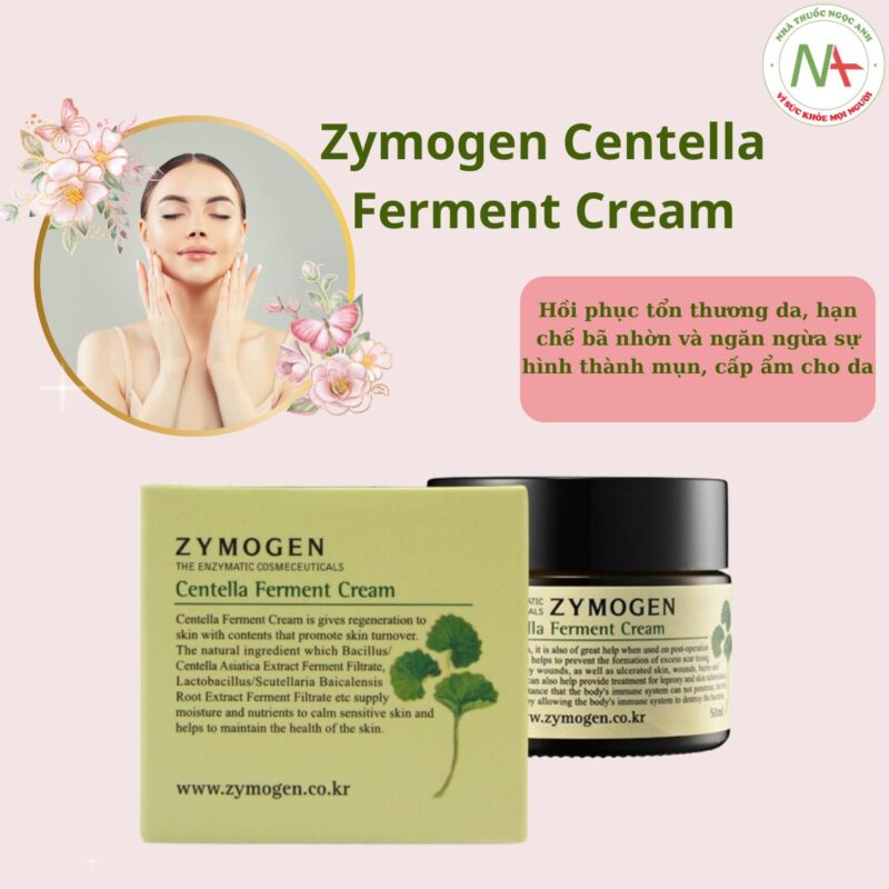 Kem dưỡng Zymogen Centella Ferment Cream của nước nào, có tốt không?