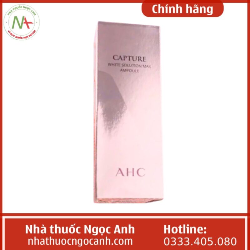 AHC Capture White Solution Max Ampoule giá bao nhiêu, mua ở đâu?