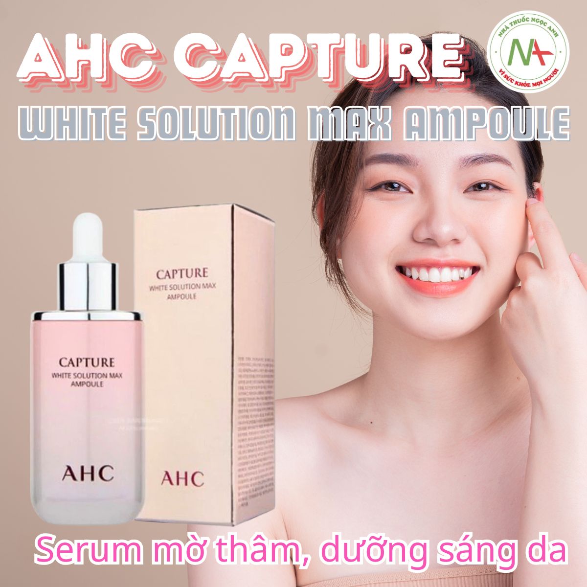 AHC Capture White Solution Max Ampoule giá bao nhiêu, mua ở đâu?