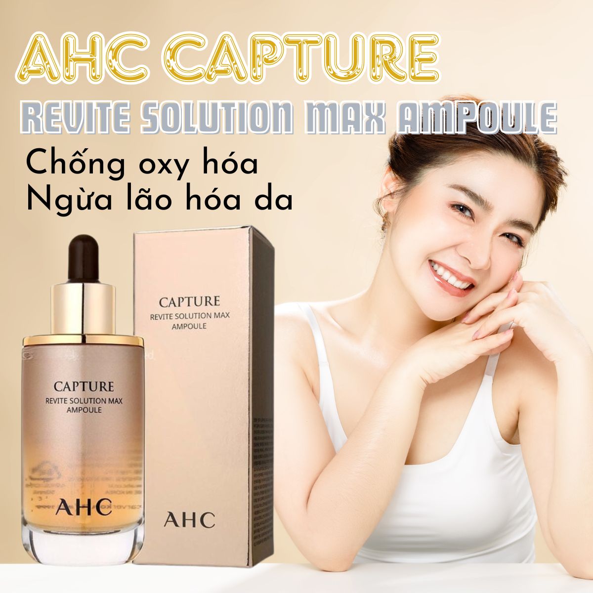 AHC Capture Revite Solution Max Ampoule giá bao nhiêu, mua ở đâu?
