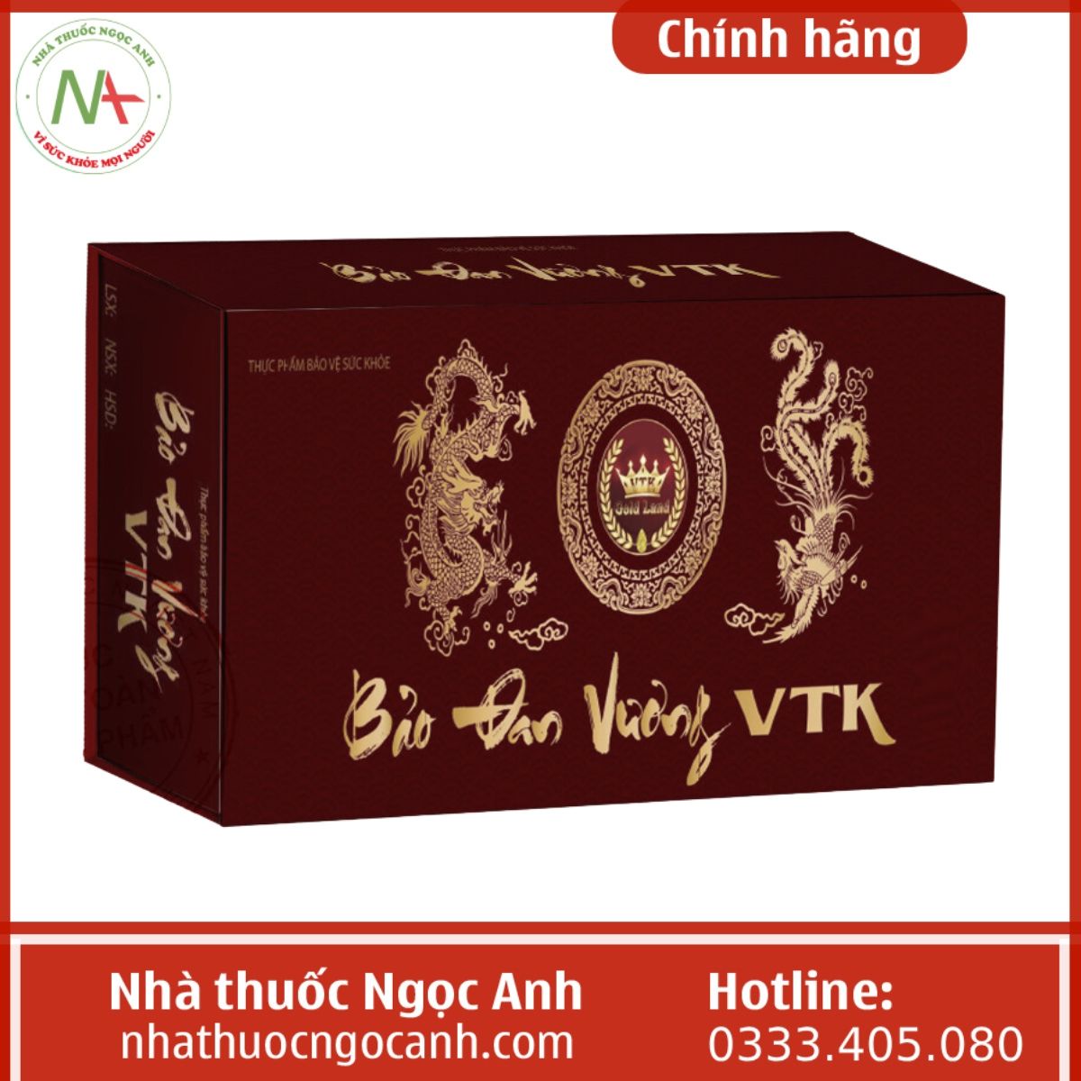 Thuốc Bảo Đan Vương VTK có tốt không, giá bao nhiêu