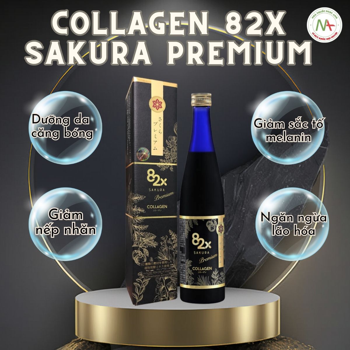 Collagen 82x Sakura Premium có công dụng gì, giá bao nhiêu, mua ở đâu?