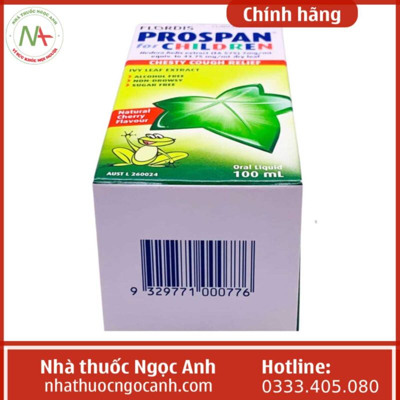 Thuốc Flordis Prospan For Children 100ml giúp trẻ hết ho nhanh