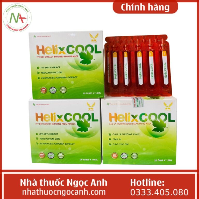 Thuốc Helix Cool có tốt không, giá bao nhiêu, mua ở đâu