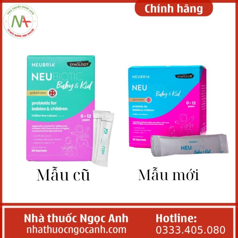 Men vi sinh Neubria® Neubiotic Baby & Kid có tốt không