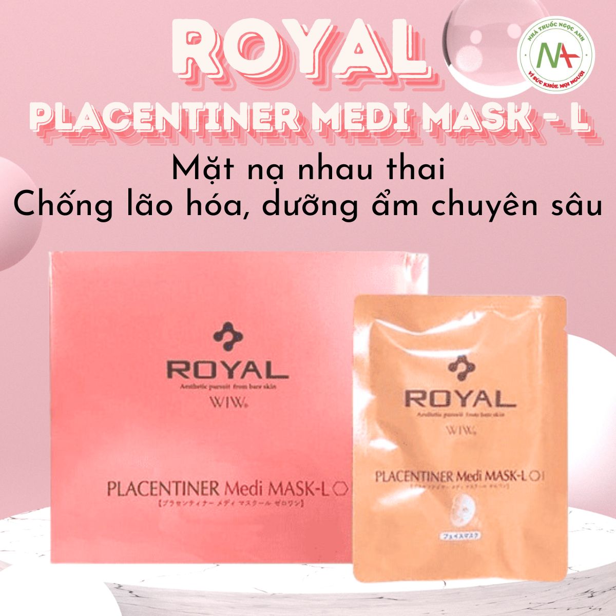 Mặt nạ Royal Placentiner Medi Mask-L giá bao nhiêu, mua ở đâu?