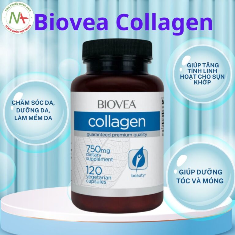 Biovea Collagen 750mg của Đức có tốt không, cách dùng, giá bao nhiêu?