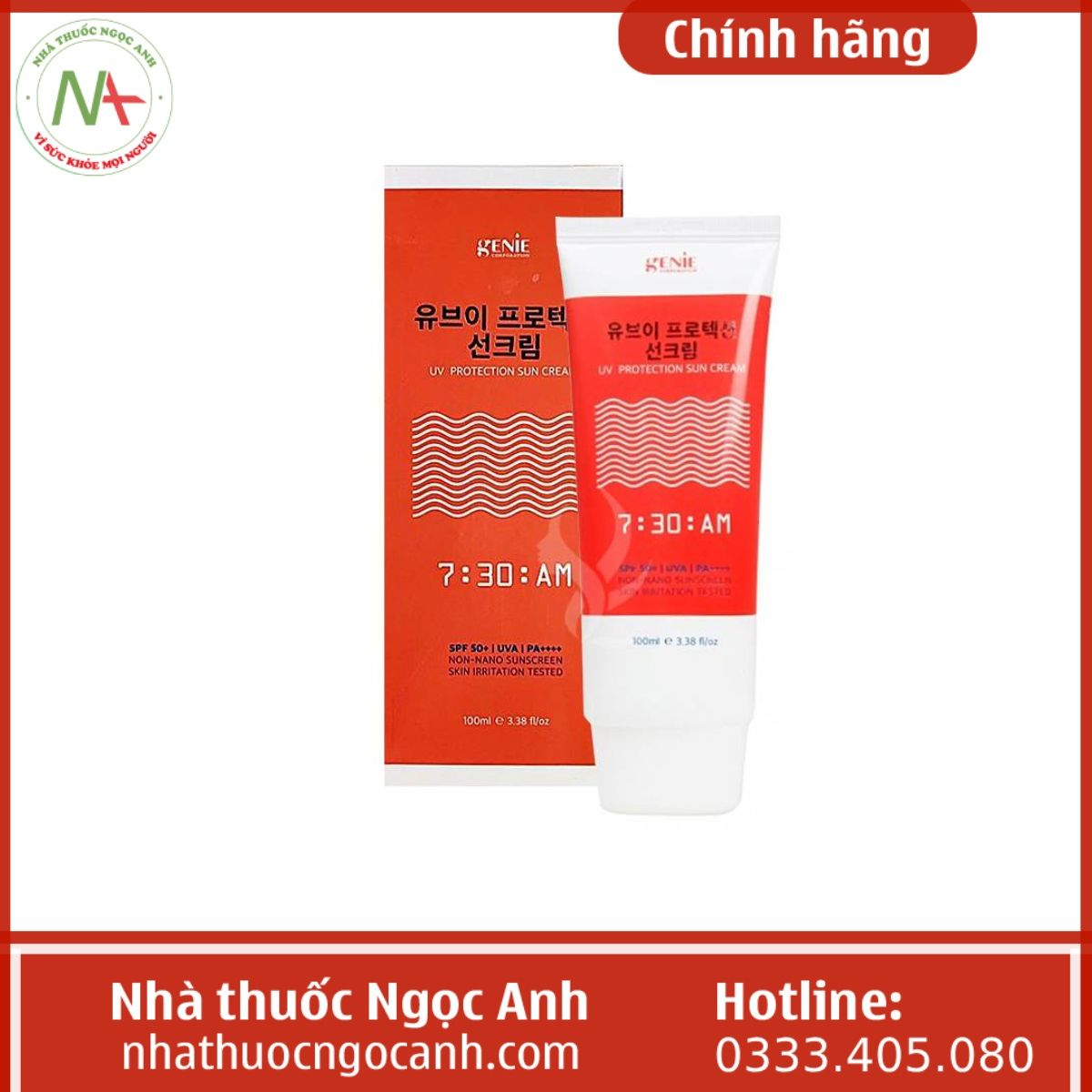 Kem chống nắng Body Genie UV protection Sun Cream có tốt không?