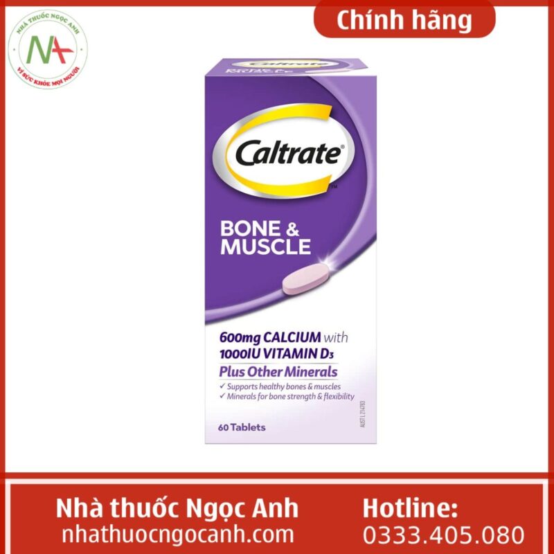 Caltrate Bone & Muscle có tốt không, cách sử dụng, giá bao nhiêu?