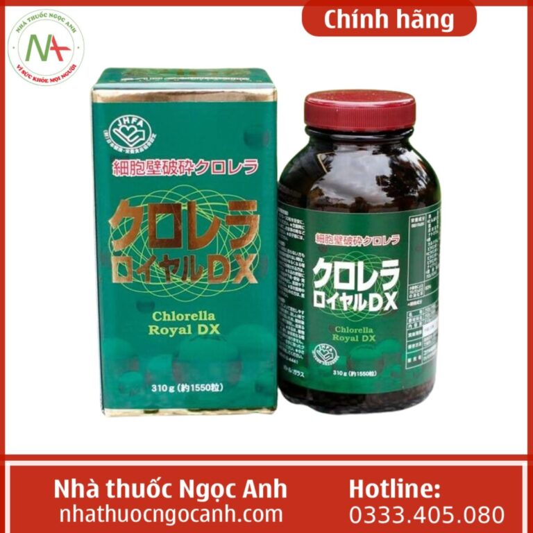 Chlorella Royal DX có tốt không, có tác dụng gì, giá bao nhiêu, mua ở đâu?