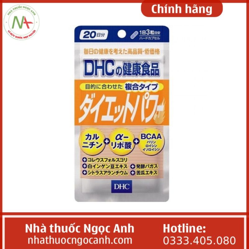 Viên uống giảm cân DHC Diet Power có tốt không, giá bao nhiêu?