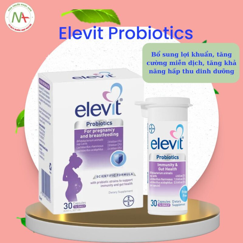 Elevit Probiotics có tác dụng gì, có tốt không, giá bao nhiêu, mua ở đâu?